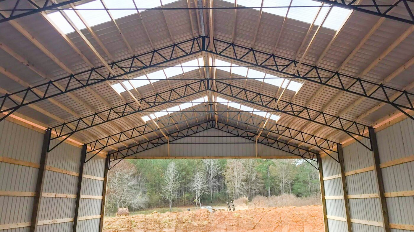 How to Close in a Pole Barn with Metal Trusses – Guide - The Metal Shop LLC