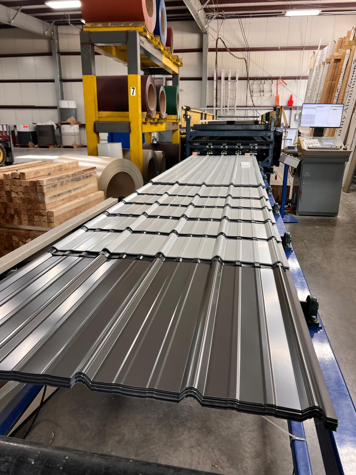 5 Rib Panels | 5 rib metal roofing | The Metal Shop LLC