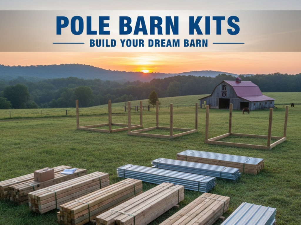 How Are Pole Barn Kits Packaged for Shipping